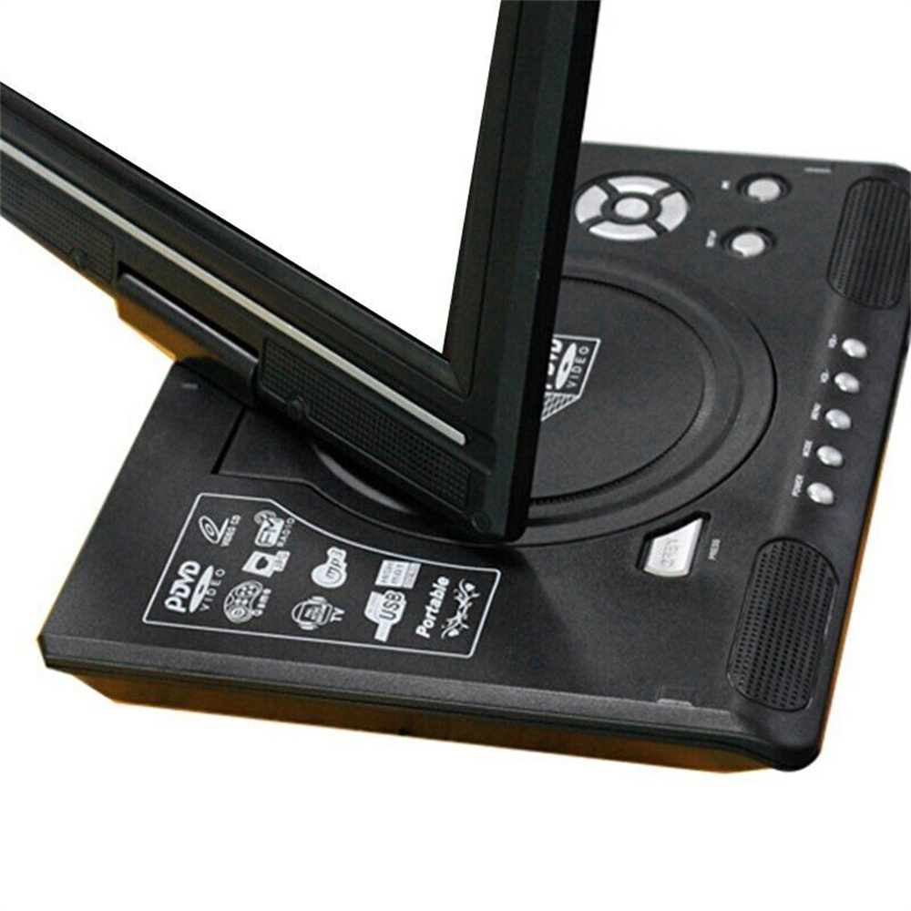 9.8 Inch Portable DVD Player CD MP4 VCD Player with Bluetooth Speaker ...