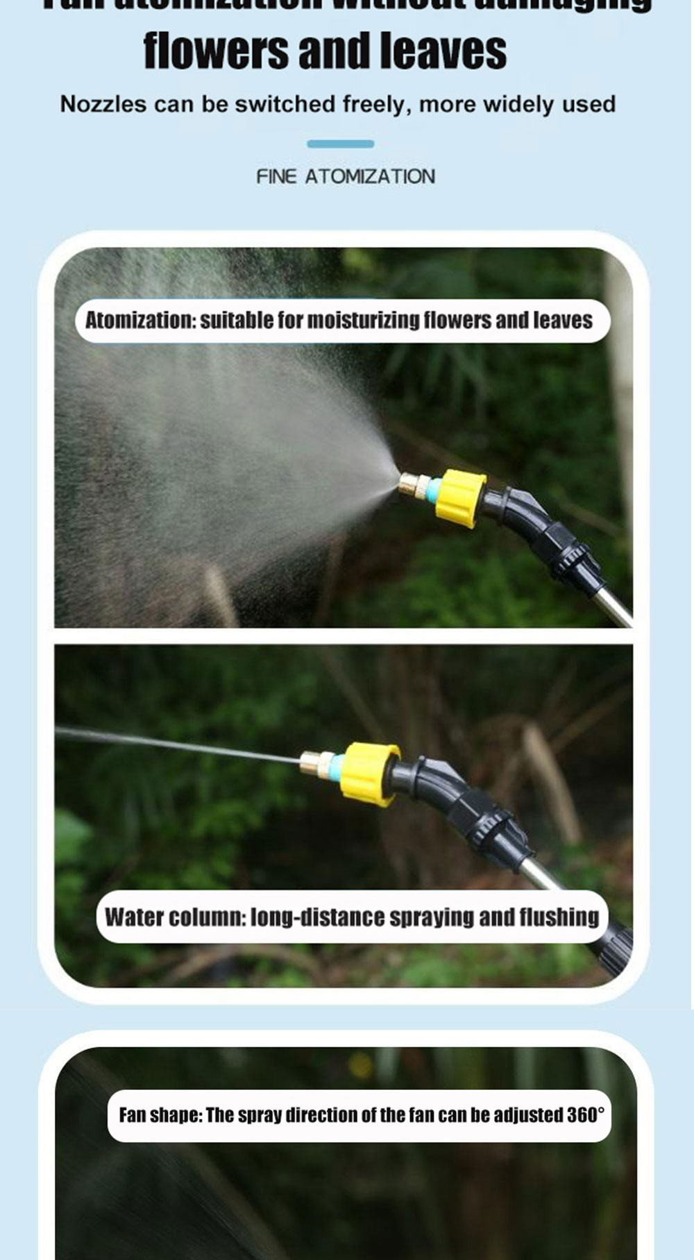 4000 mAh 8L Battery Pump Racun Portable Rechargeable Knapsack Battery ...