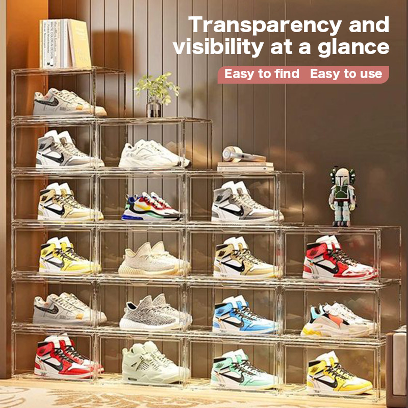 Shoe Box Kotak Kasut Shoe Box Storage 收納 展示盒 Acrylic Display Box ...