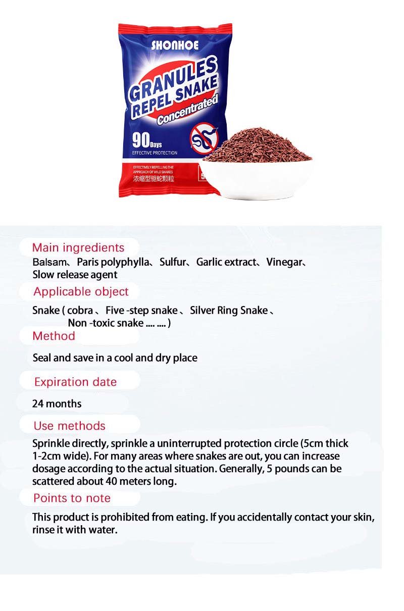 【Super Concentrated】Strong snake repellent time can reach 180 days LGD ...
