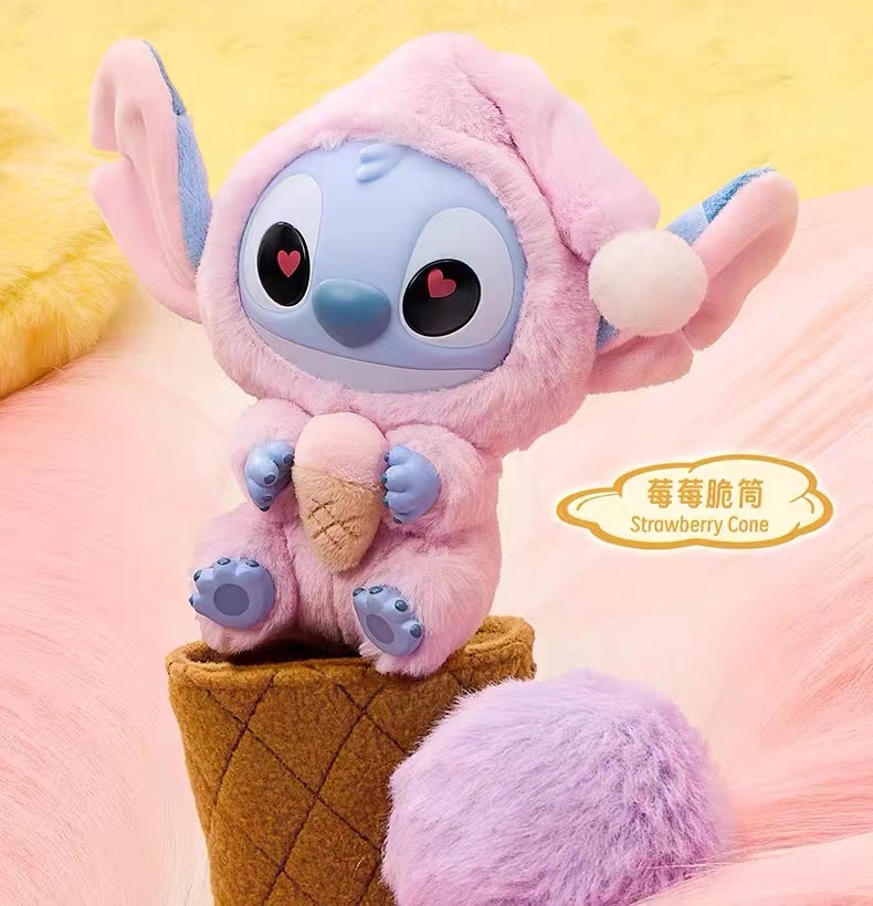 MINISO Disney Stitch has to take a bite no matter how sleepy he is ...