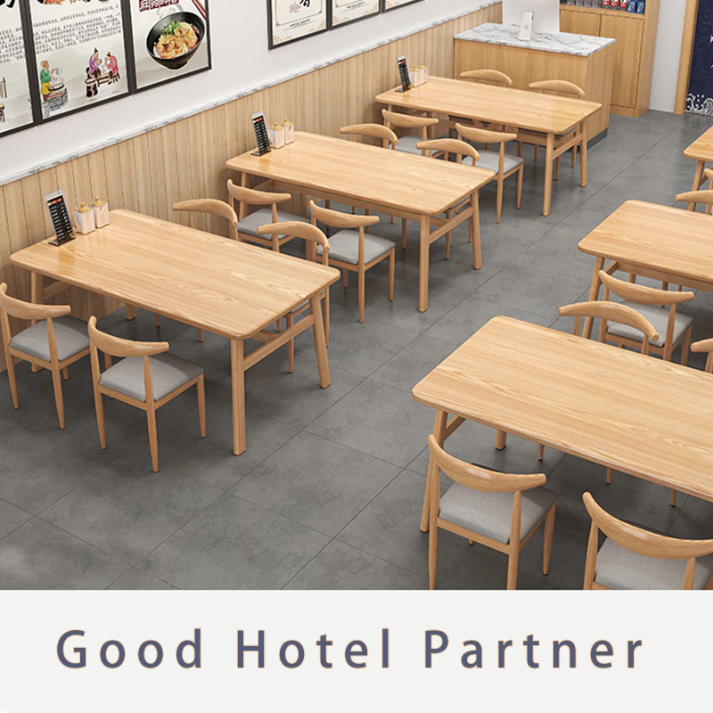 【FREESHIP+COD】120CM Wood Dining Table Set Rectangular Modern Meja Makan ...