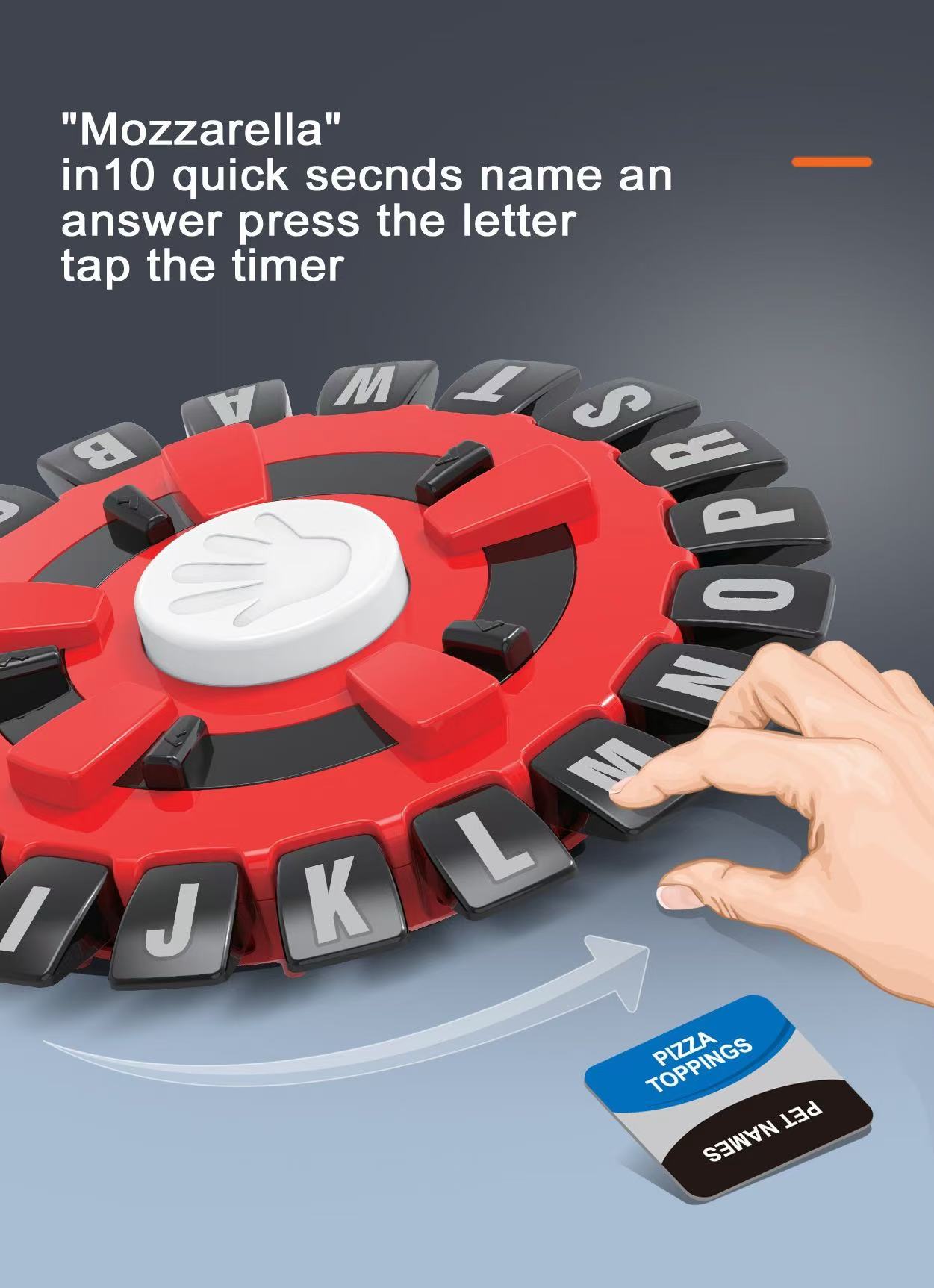 Think Word Game Fast Paced Family Tapple Board Game The Quick Thinking ...