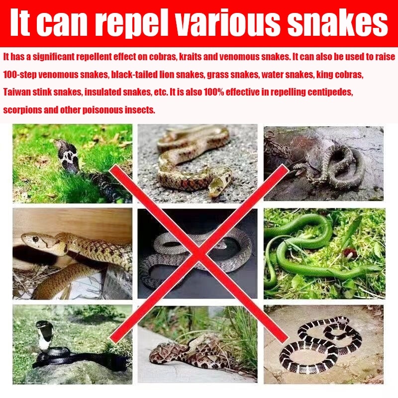 No Snakes in 10 Years Snake Repellent 10 pellets Long-Acting Snake ...