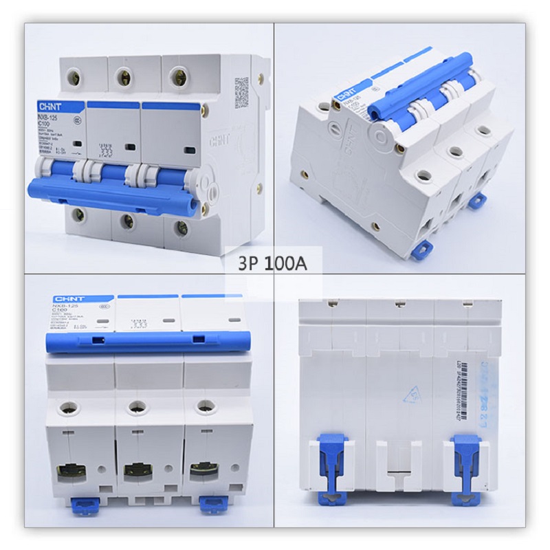 CHNT CHINT NXB-125 1P 63A 80A 100A 125A 230V 220V 50HZ Miniature Circuit breaker MCB NEW DZ47 ...