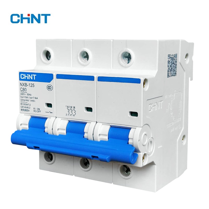 CHNT CHINT NXB-125 1P 63A 80A 100A 125A 230V 220V 50HZ Miniature Circuit breaker MCB NEW DZ47 ...