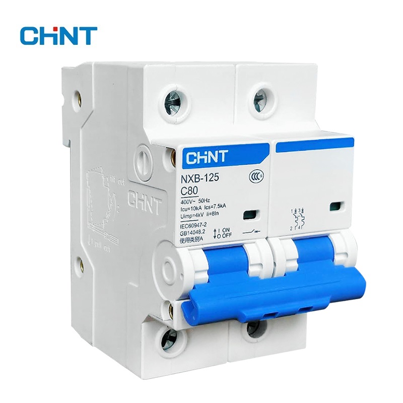 CHNT CHINT NXB-125 1P 63A 80A 100A 125A 230V 220V 50HZ Miniature Circuit breaker MCB NEW DZ47 ...