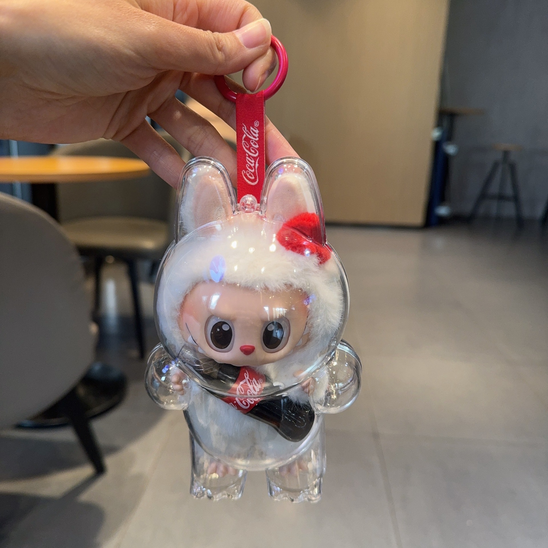 (Local Stock) 2pcs Labubu Coca Cola V3 V2 V1 Transparent Protective ...