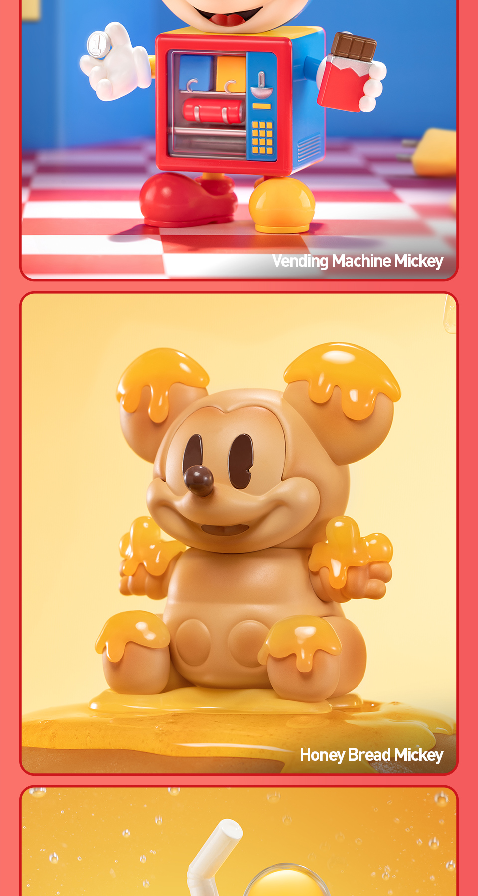 POP MART Disney Mickey Childhood of Boundless Imagination Series (Whole ...