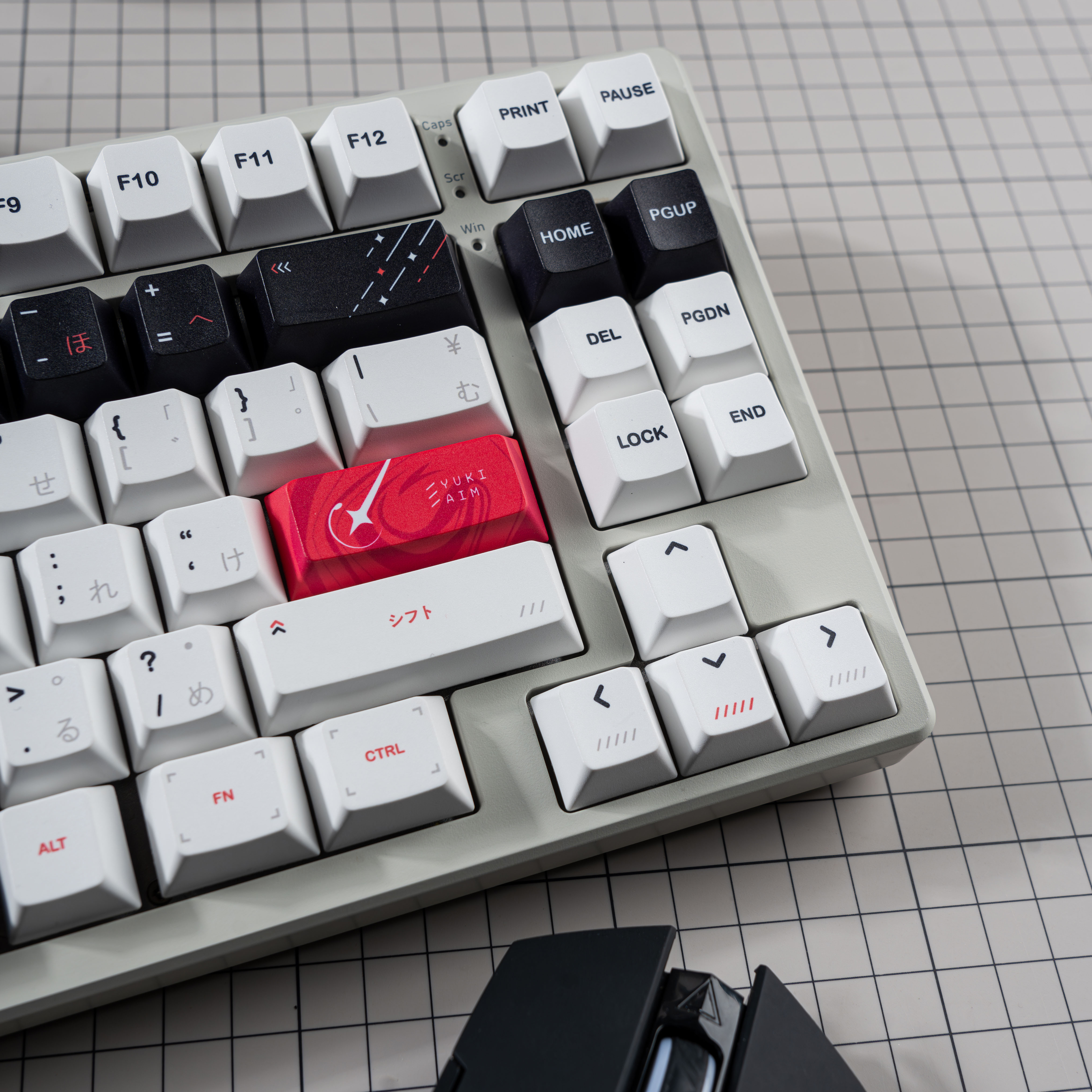 Yuki Aim katana keycaps Cherry Profile Dye-Sub PBT Keycap Mechanical Keyboard Keycaps | Shopee ...