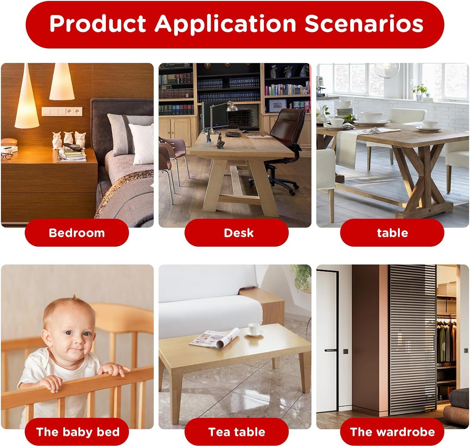 1pc Baby Protection Table Corner Edge Protectors Baby Furniture ...
