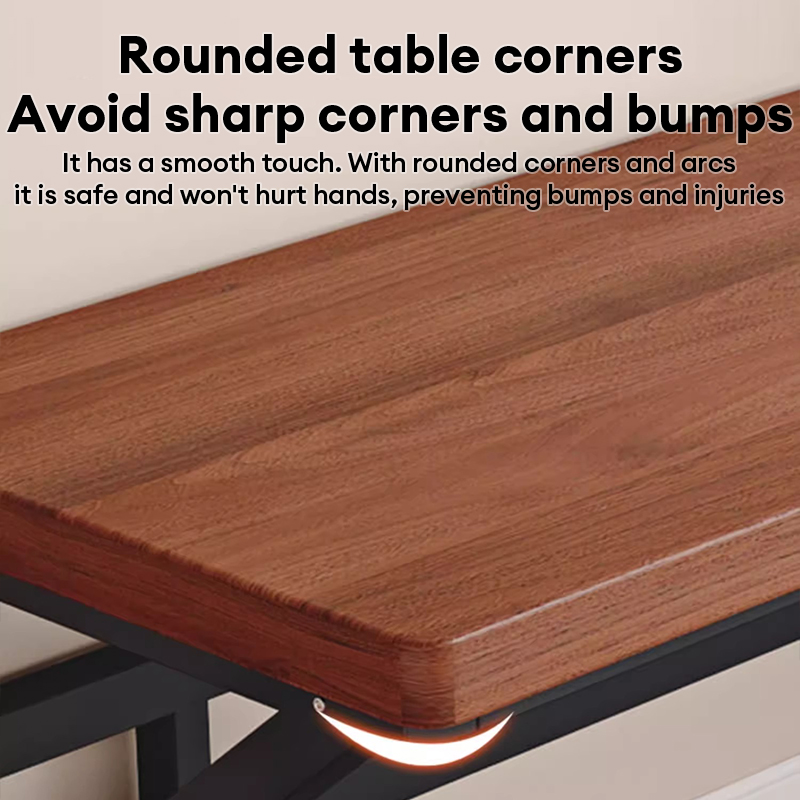 YIJU Solid Wood Gaming Table Computer Table Meja Office Bedroom Kayu ...