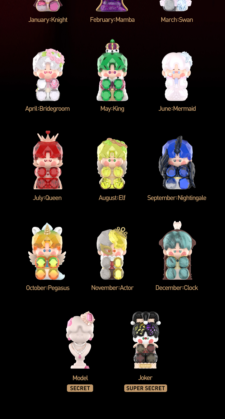 POP MART PINO JELLY Hard & Shiny Series Figures Blind Box Action Toys ...
