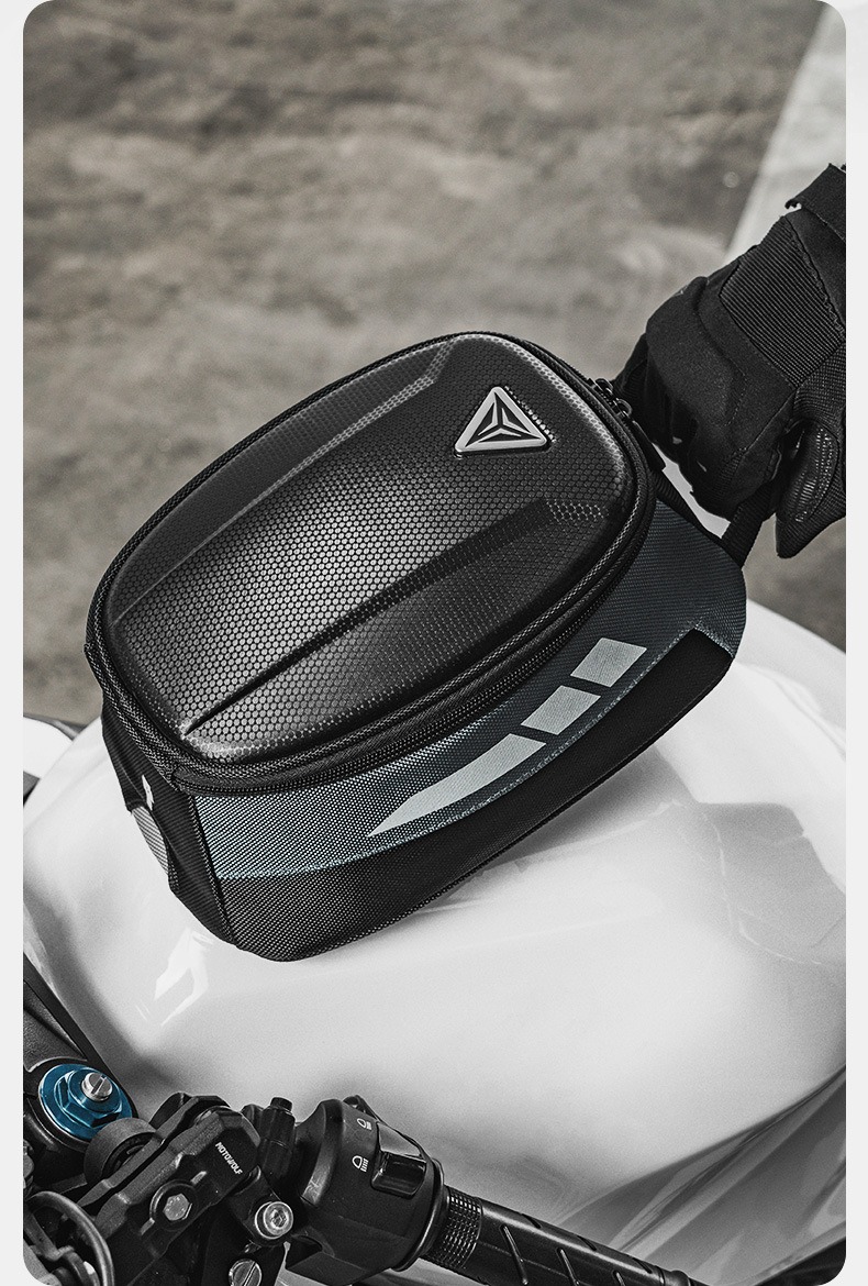 MOTOWOLF Magnetic Tank Bag Water-Resistant Industrial Grade Ballistic ...