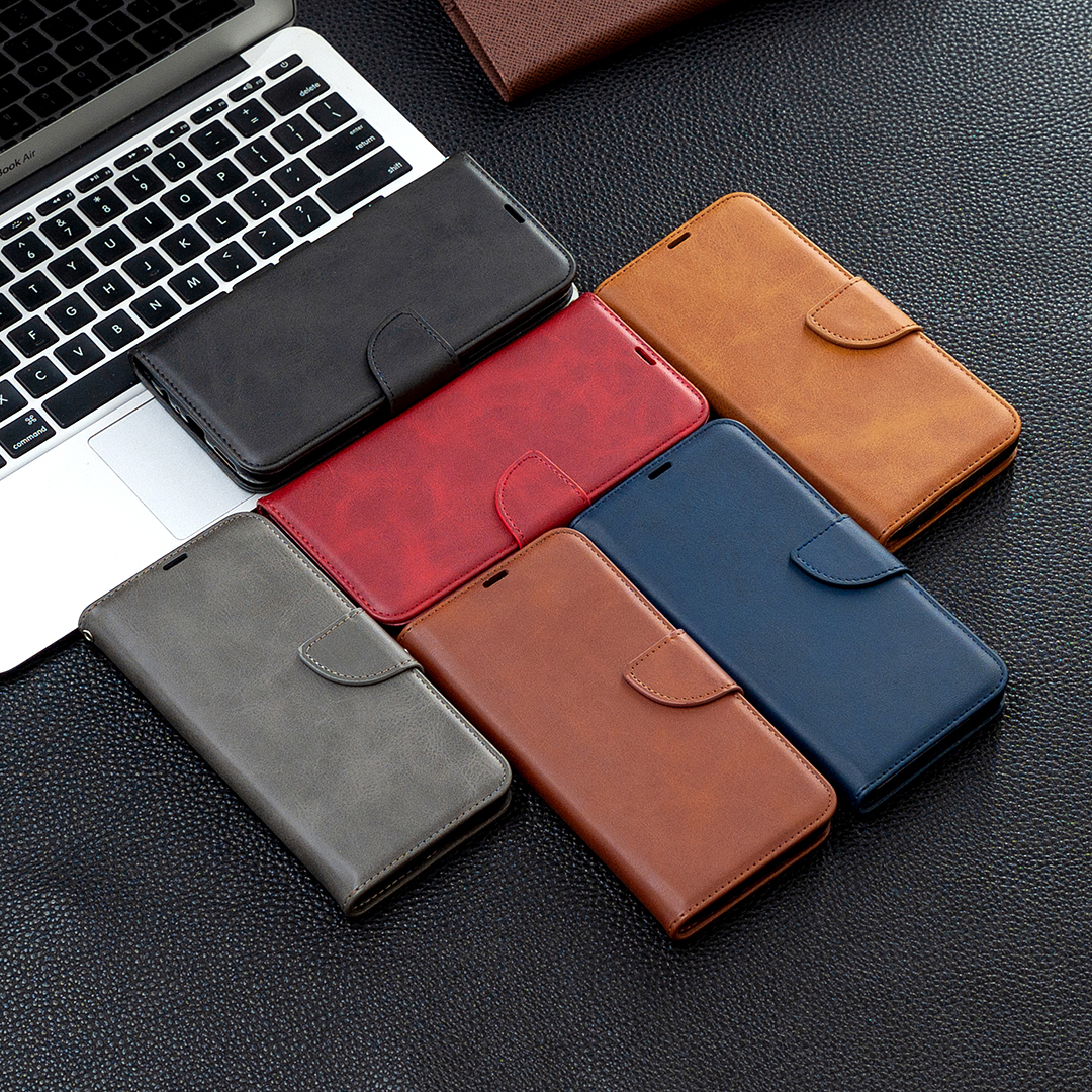 Solid Color PU Leather Case for A56 A26 A36 A16 A06 A55 A35 A15 S24 ...