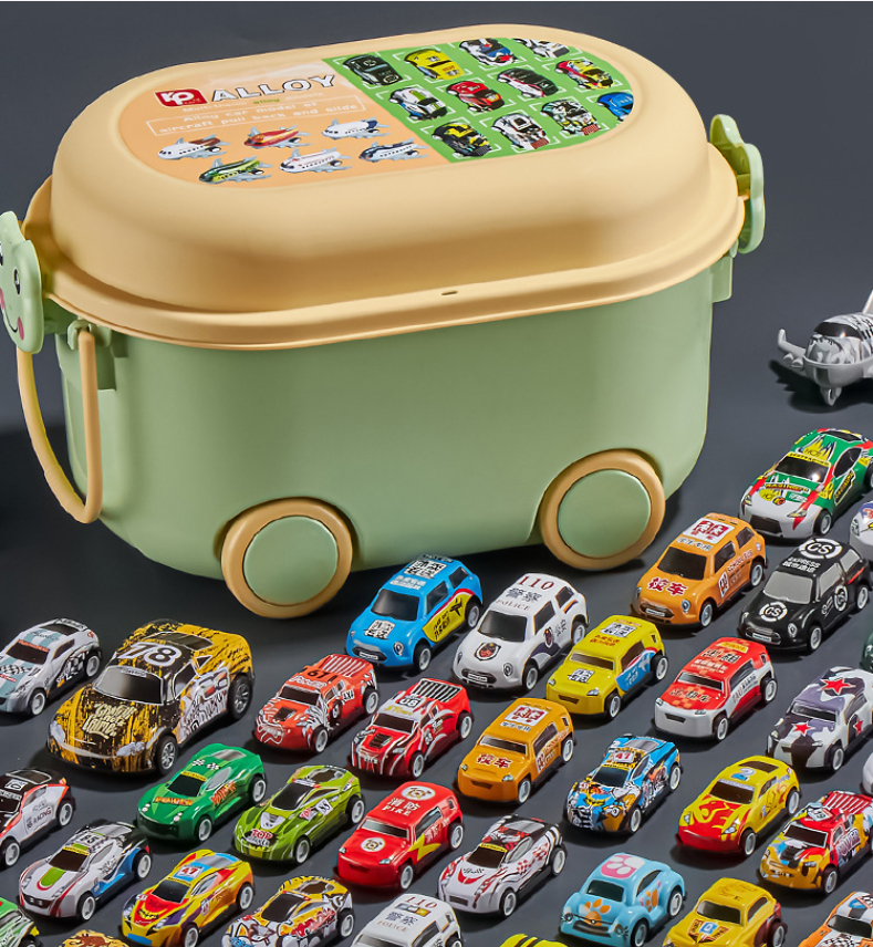 30pcs Car Mini Toy Pull-back Car With Box Alloy Car Toy Set Children ...
