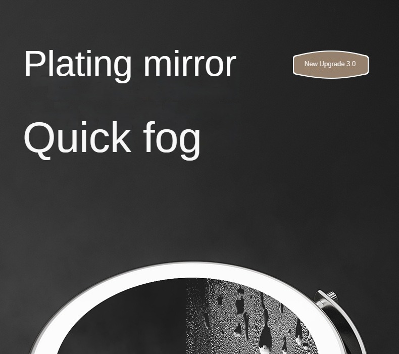 Magnifying Mirror with Light Bathroom Toilet Folding Mirror Wall ...
