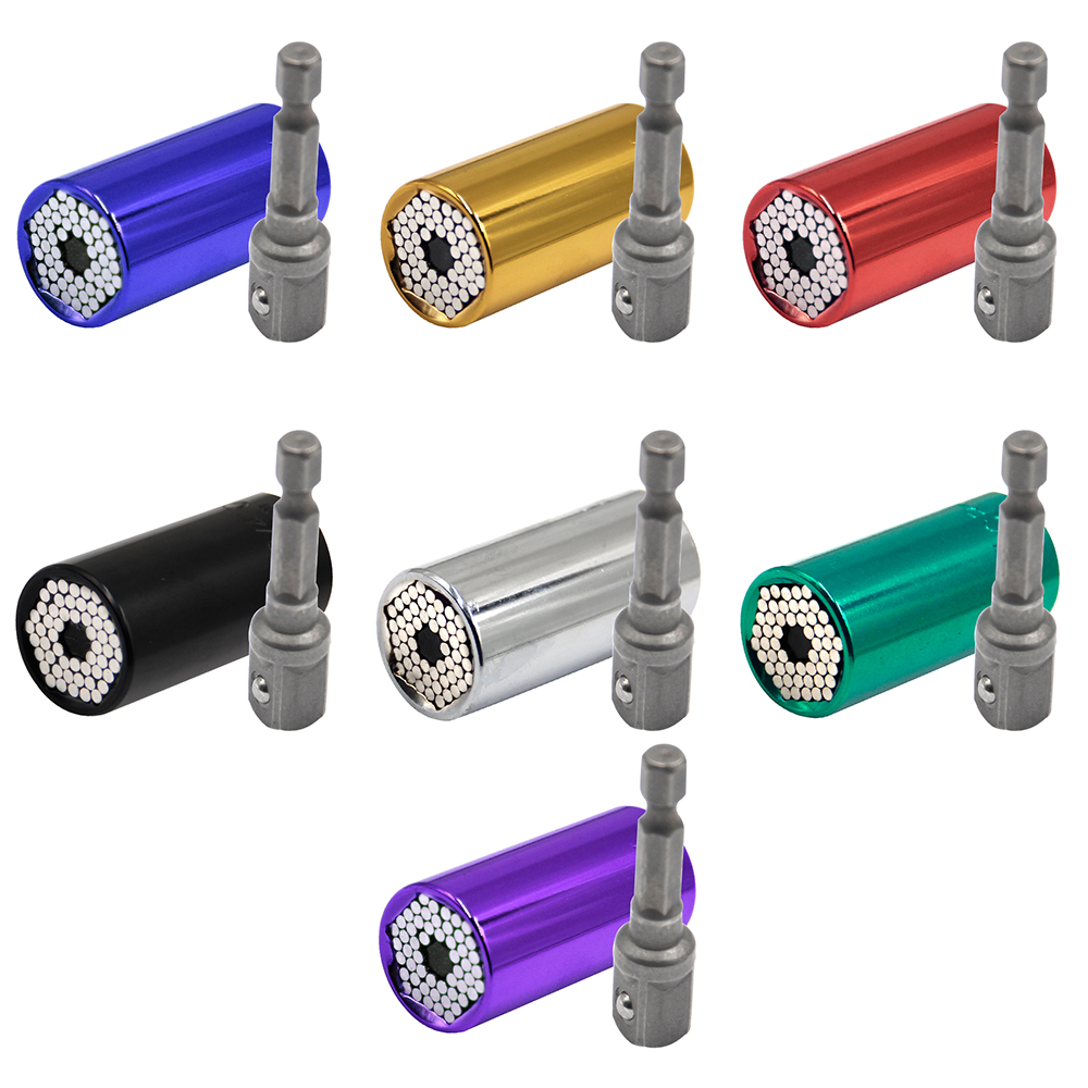 Universal Universal Socket Wrench Set 7-19mm Multifunctional Universal ...