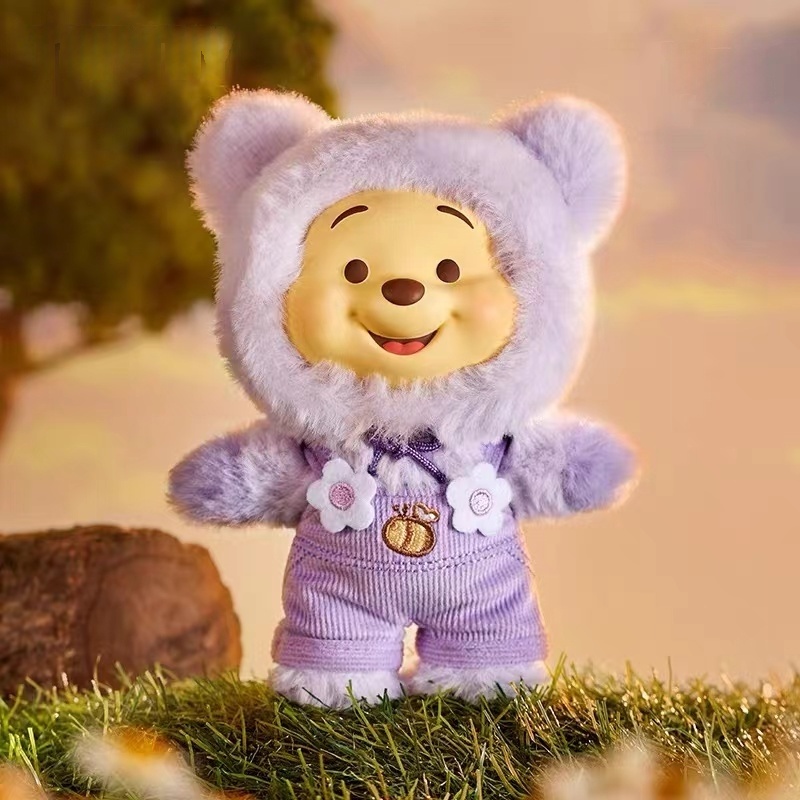 TOPTOY Disney Winnie the Pooh Candy Series Vinyl Plush Blind Box Cute ...