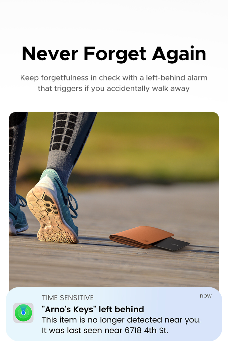 UGREEN Smart GPS Tracker Mini Tracking Device For Apple Find My APP ...