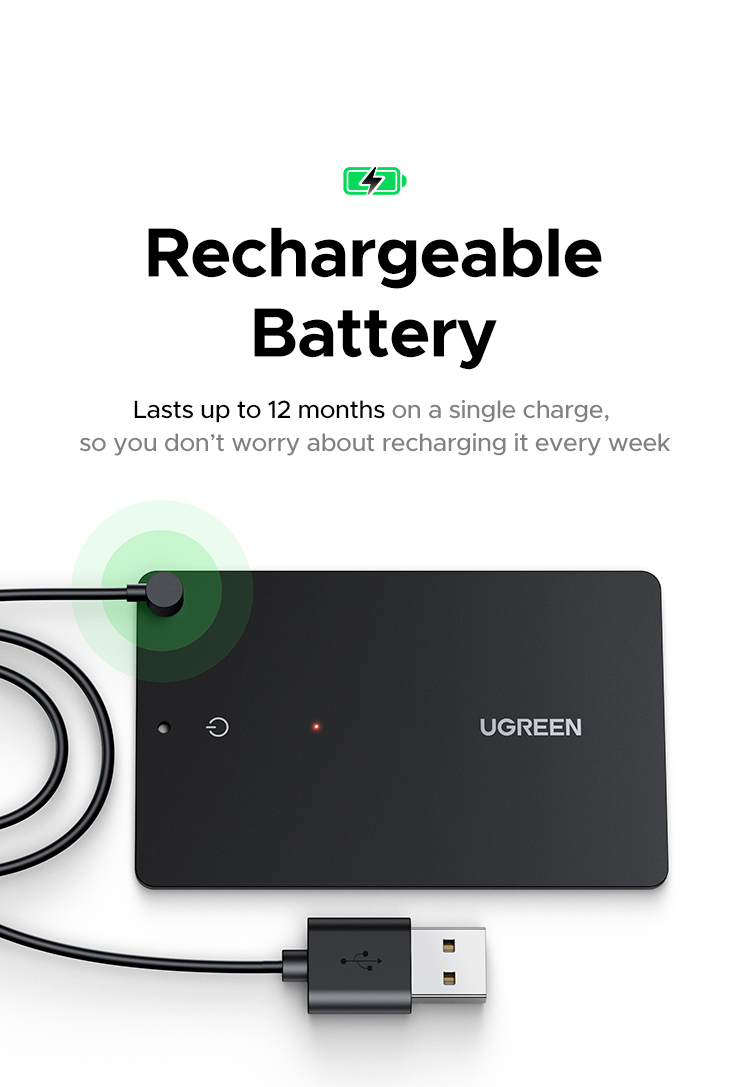 UGREEN Smart GPS Tracker Mini Tracking Device For Apple Find My APP ...