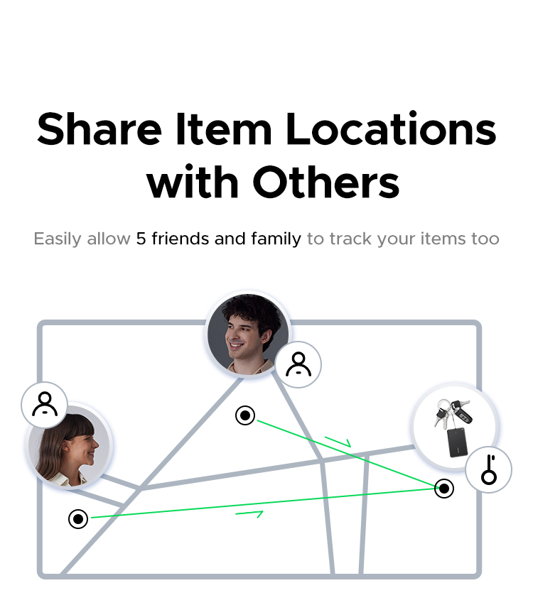 UGREEN Smart GPS Tracker Mini Tracking Device For Apple Find My APP ...
