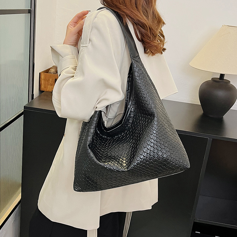 Hhnbnb Vintage Shoulder Bag Women Fashion PU Leather Handbag Casual Commuter Large Capacity ...