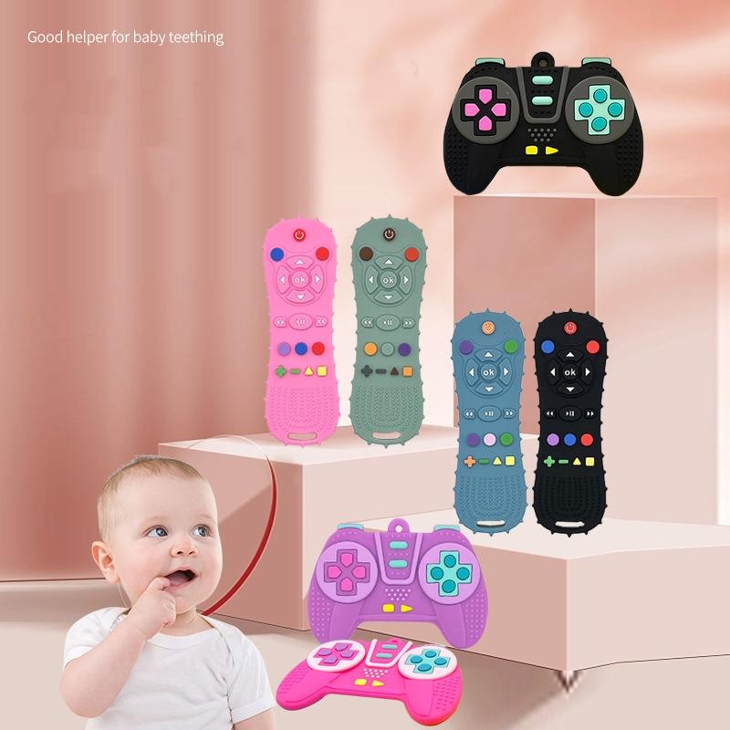 Teething Game Controller Toy for Babies 6-12 Months Shape Silicone New ...