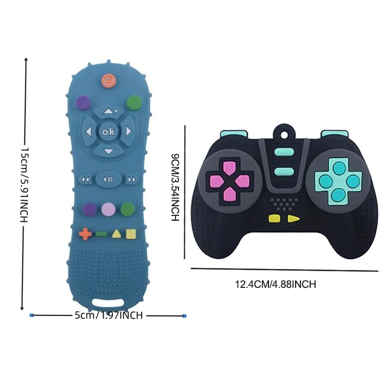 Teething Game Controller Toy for Babies 6-12 Months Shape Silicone New ...