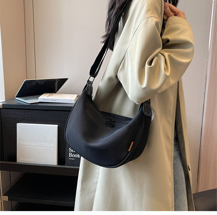 MENSPE Shoulder Bag Men Crossbody Bag Dumpling Bag Large Capacity ...