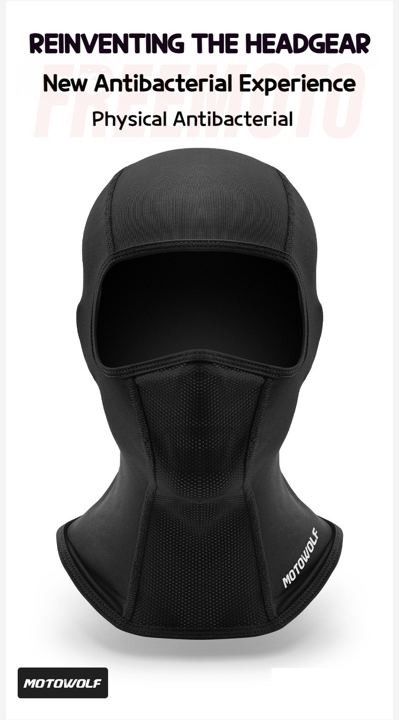 MOTOWOLF Summer Motorcycle Balaclava Mask Sun UV Protection Breathable ...