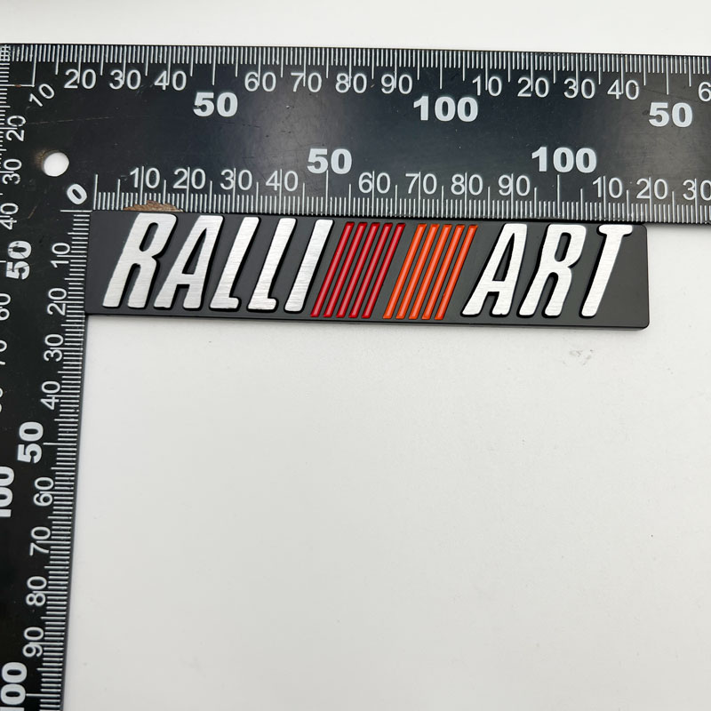 3D Car Styling Ralliart Emblem Sticker For MITSUBISHI MOTORS EVOLUTION ...