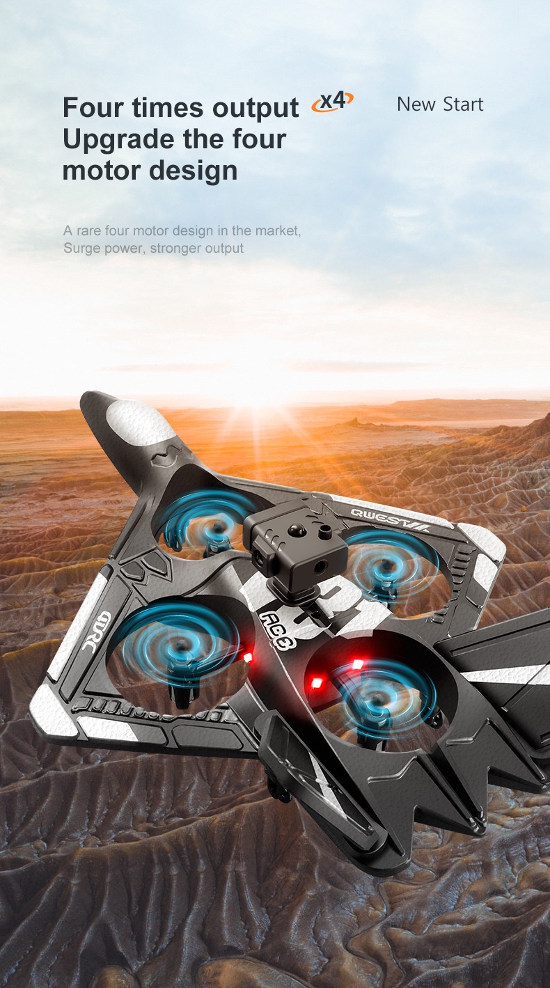 【TX】Aerial photography 2.4G filmed Plane Remote Control Plane RC Plane ...