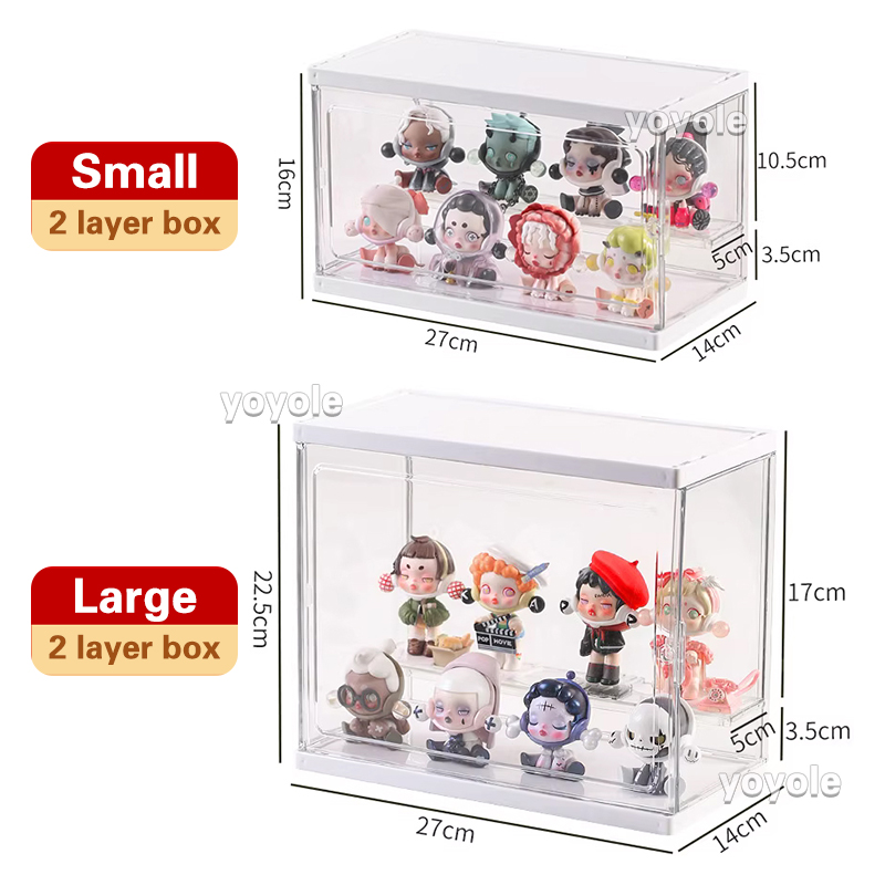 Blind Box Display Box Acrylic Popmart Display Box Transparent Storage ...