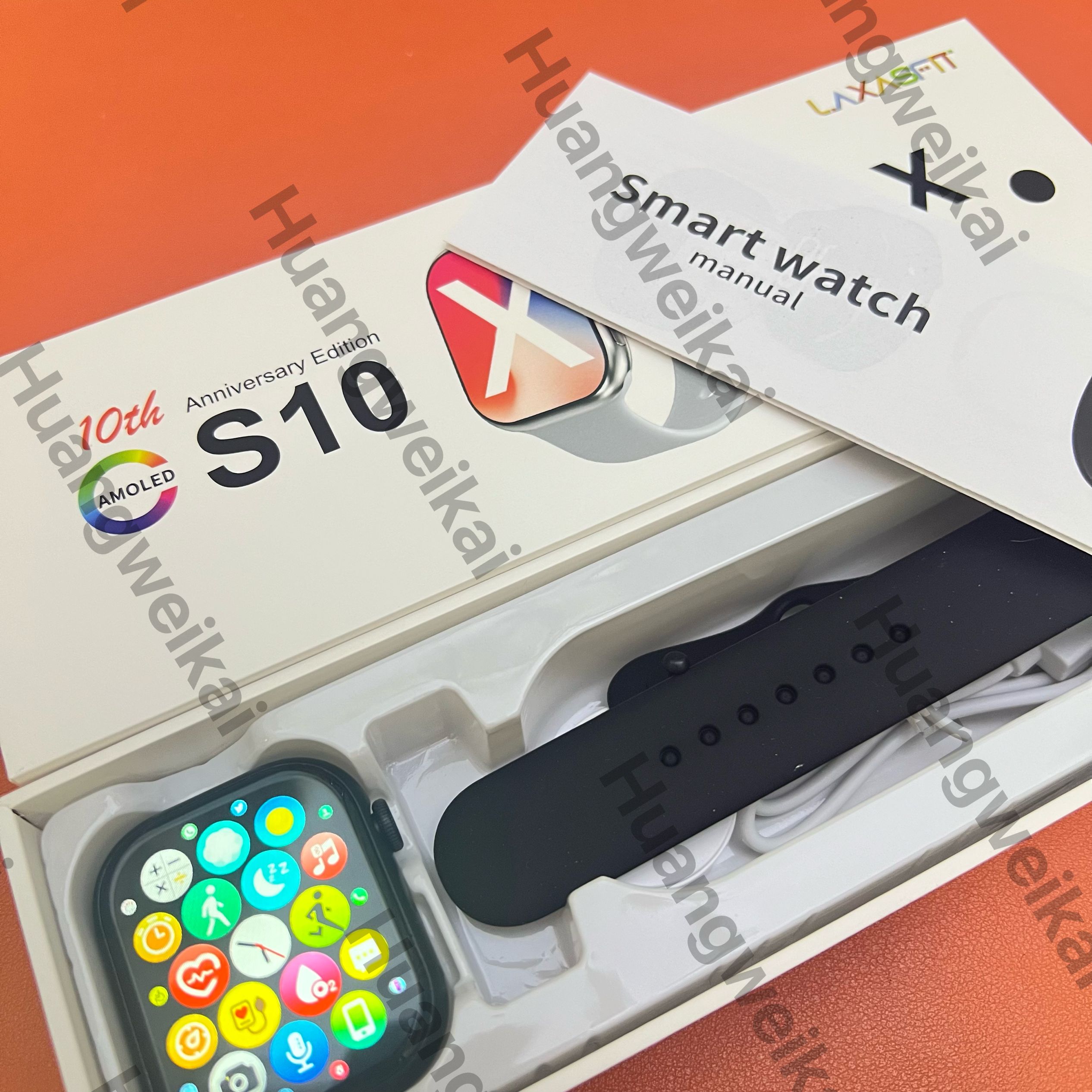 2025 Watch10 New S10 Max 47mm Smartwatch bt call 10th 128 MB large ...