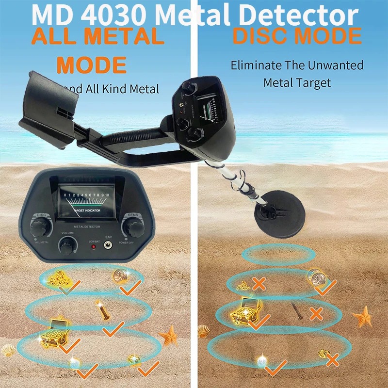 MD4030 Metal Detector Underground Professional High Sensitivity alat ...