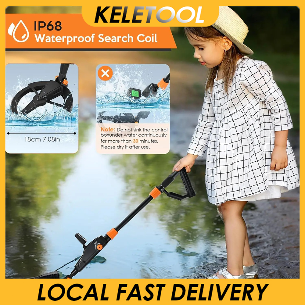 MD1008A pengesan logam Metal Detector treasure hunting tracker finder ...