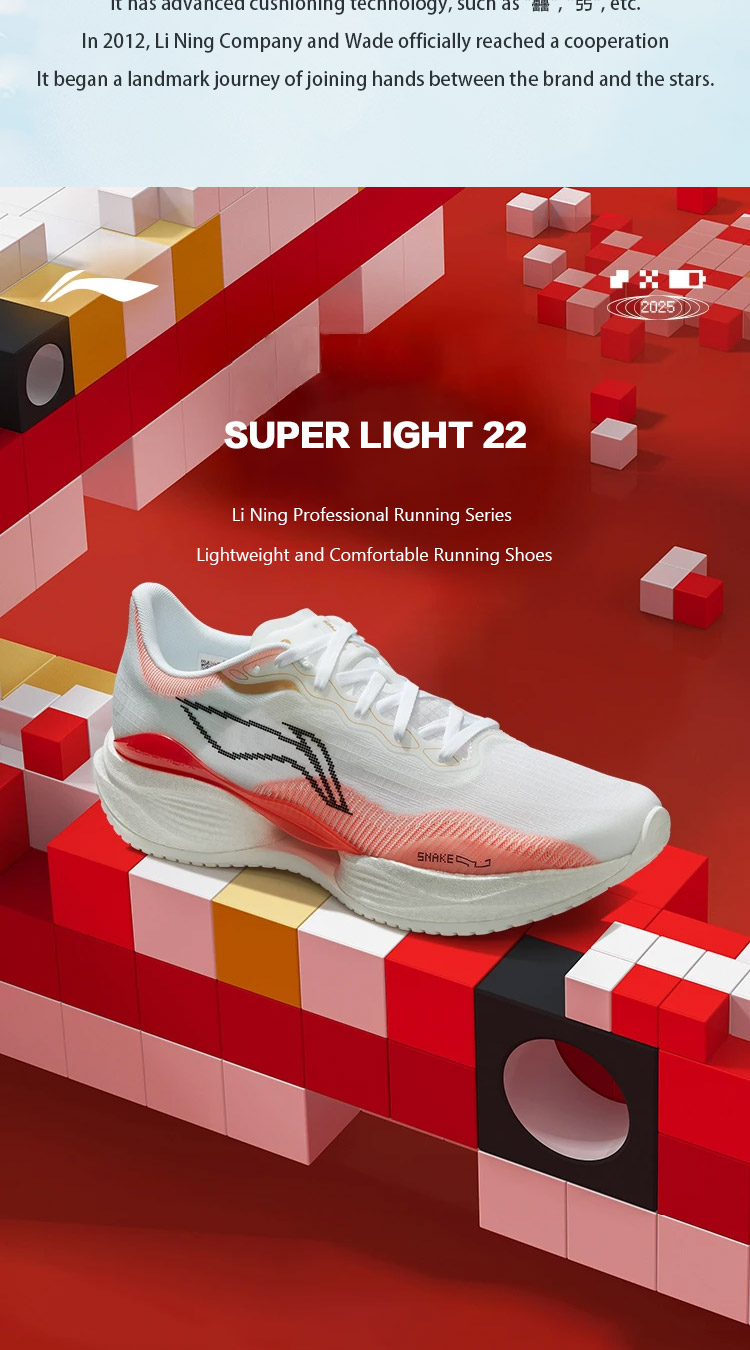 LI-NING SUPERLIGHT 22 Men's Lightweight Professional Sports Shoes ...