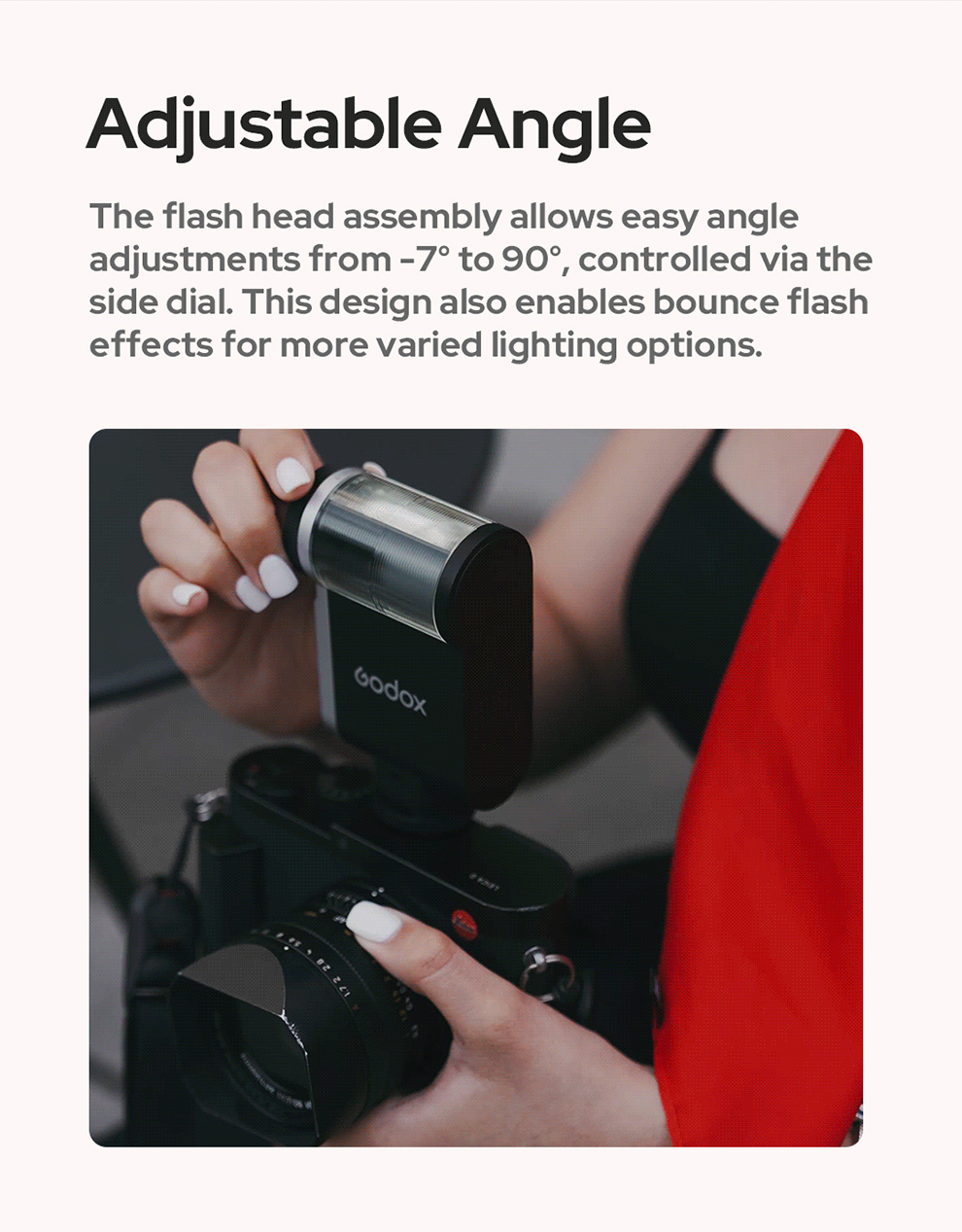 Godox iA32 iFlash Mini Camera Flash Up to 490 Full-Power Flashes, 6200K ...