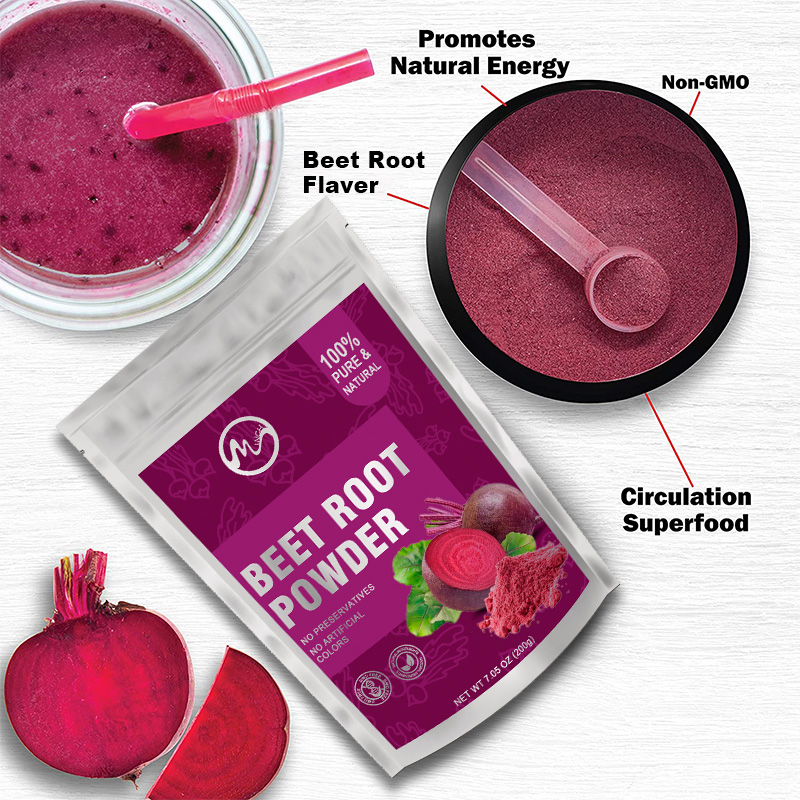Minch Organic Beet Root Powder 100% Pure Antioxidants Blood Pressure ...