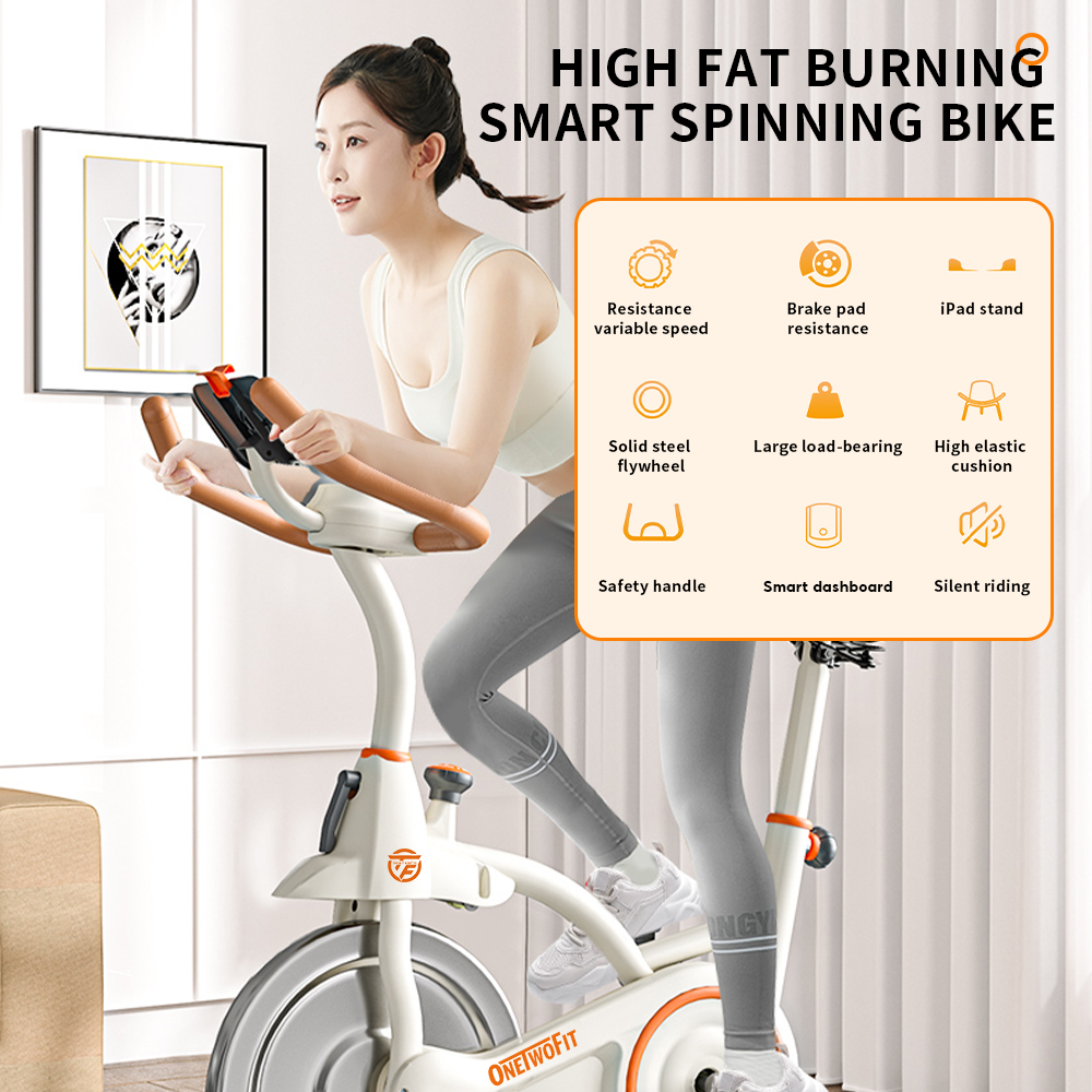 OneTwoFit basikal senaman dalam rumah cycling exercise machine Spinning ...