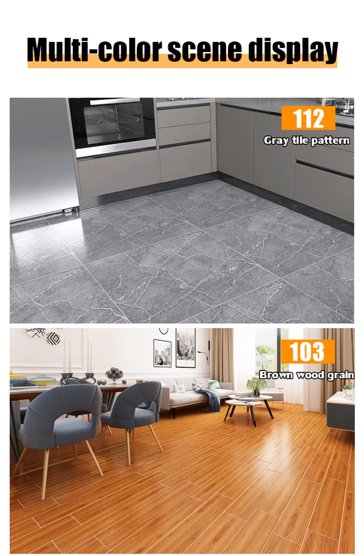 [DIY16.4 ft]Tikar Getah Tebal 1 Gulung New Design LVT Modern 3D ...