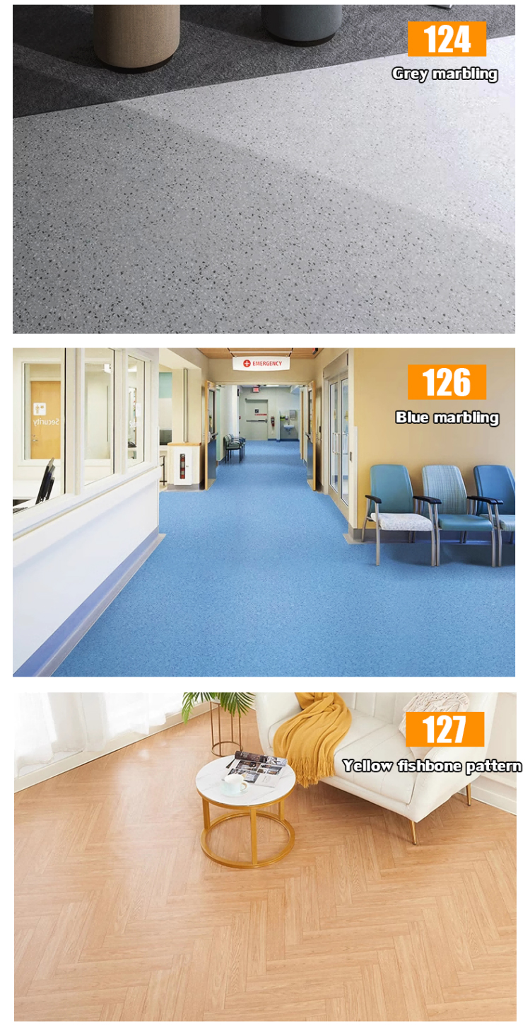 [DIY16.4 ft]Tikar Getah Tebal 1 Gulung New Design LVT Modern 3D ...