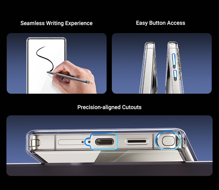 UGREEN Magnetic Clear Case For Samsung Galaxy S25 Ultra Shockproof ...