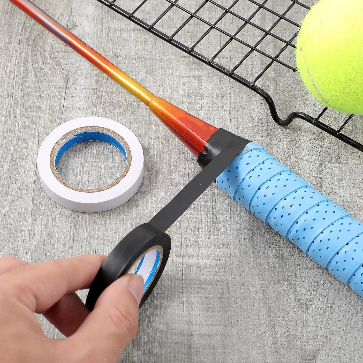 Grip Finishing Tape PVC Tennis Badminton Racquet Grip Tape Tennis ...