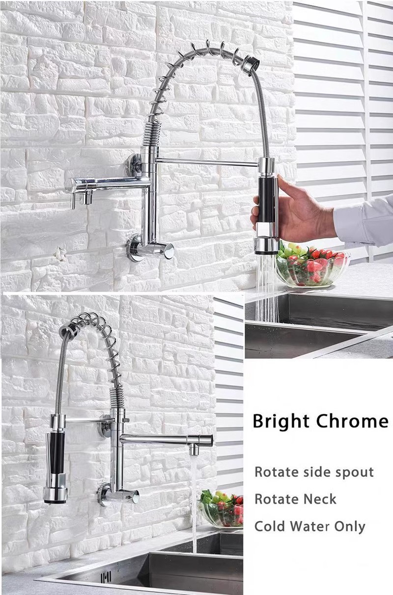 Kitchen spring faucet sink faucet Kitchen hot and cold faucets ...