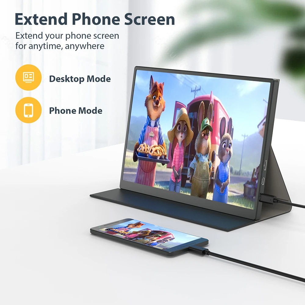 [🔥10.5 inch External Monitor🔥]Eyoyo Miktver 10.5 Inch Small Monitor ...