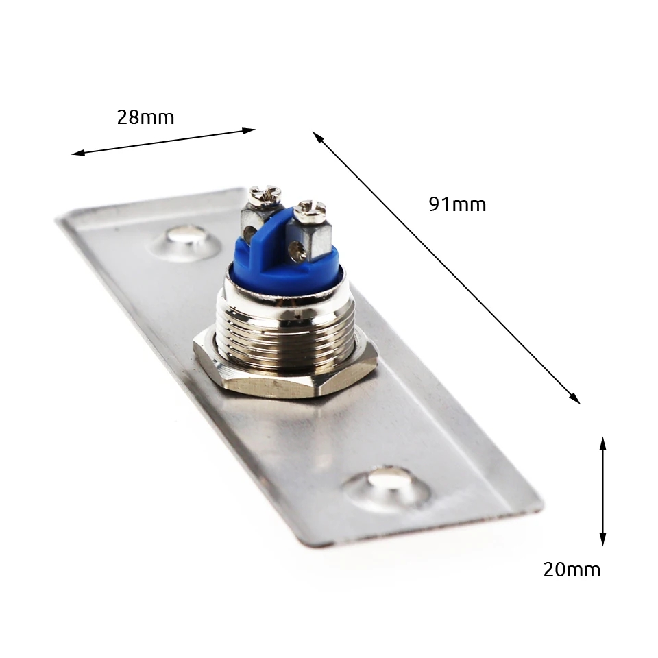 Stainless Steel Exit Button Push Switch Door Sensor Opener Release ...