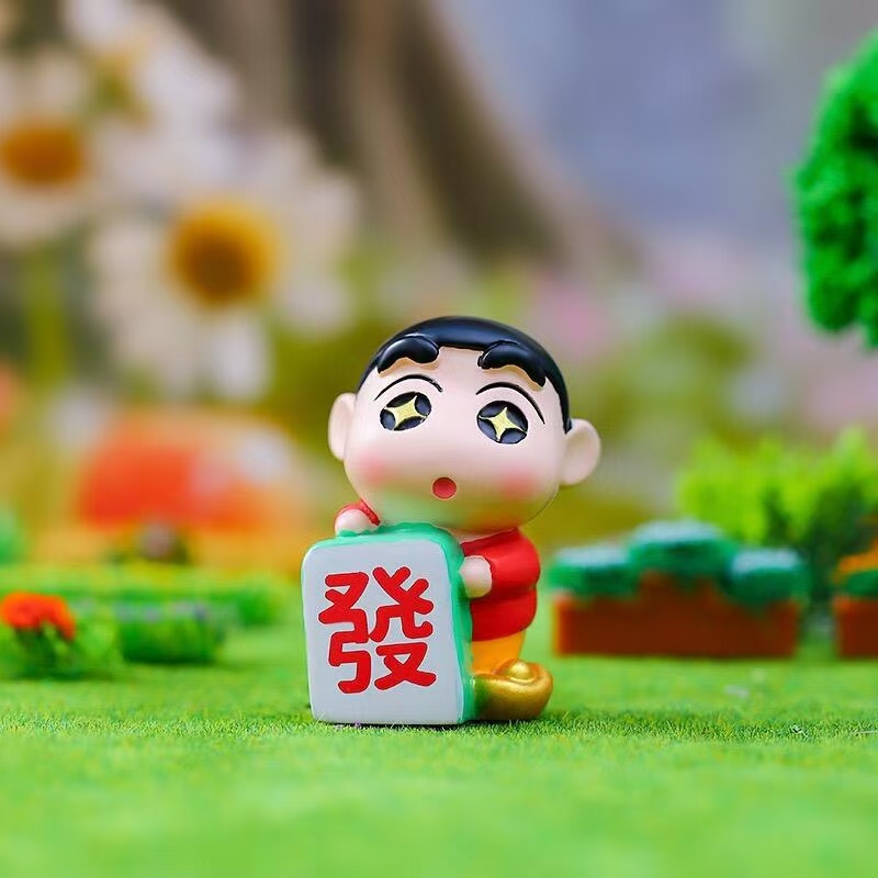 crayon shin chan new year blind box figure toy blind box set shin chan ...
