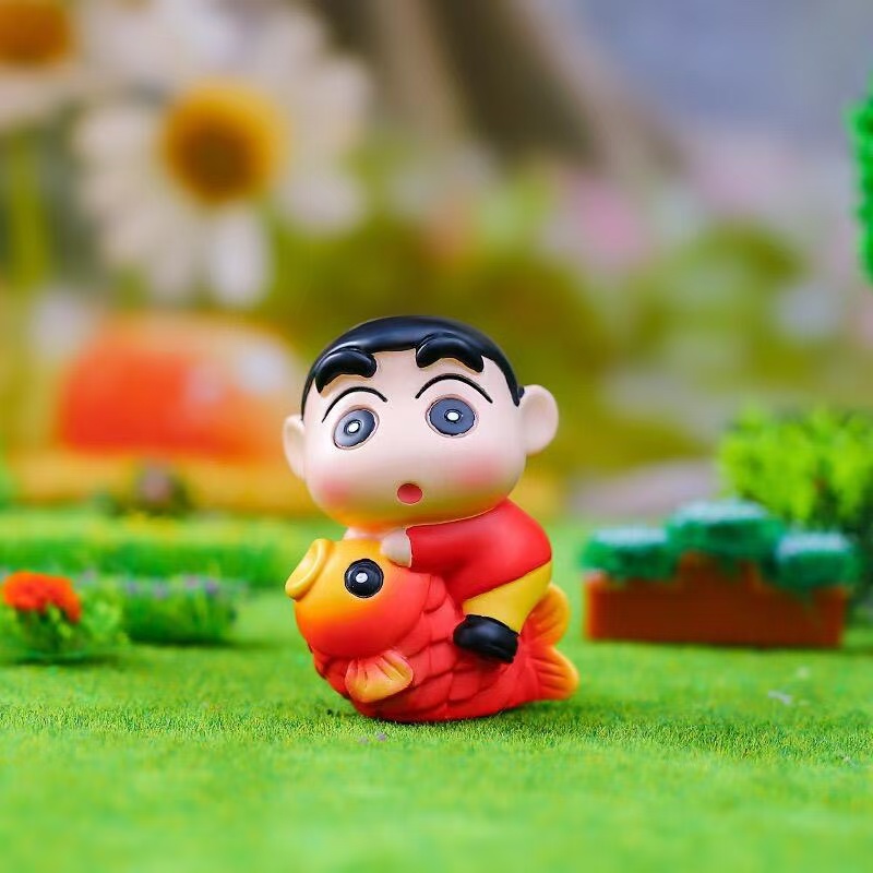 crayon shin chan new year blind box figure toy blind box set shin chan ...